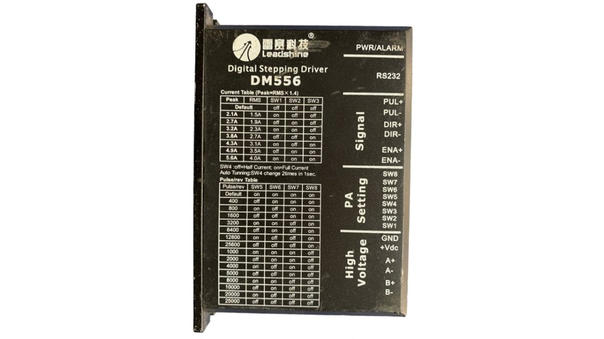 Stepper Motor Drive DM556 – Industrial Automations