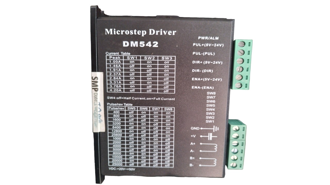 Digital Stepper Drive DM542 Stepper Motor – Industrial Automations