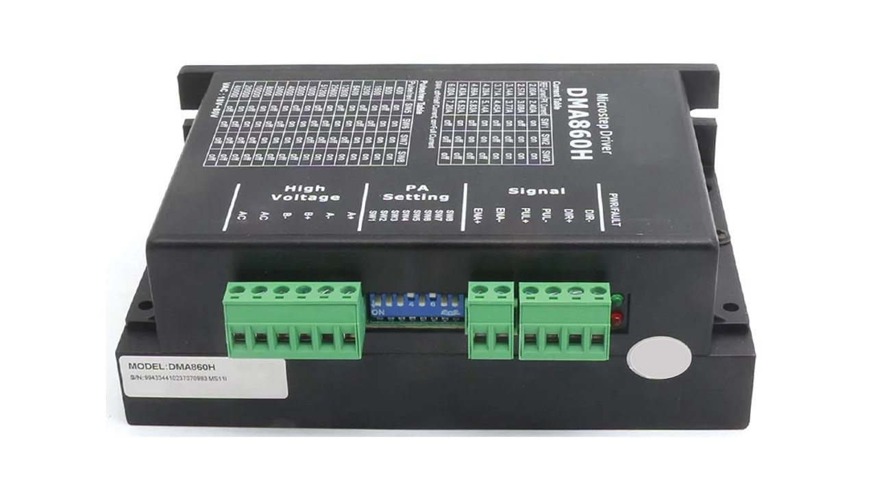 DIGITAL STEPPER DRIVE DMA860H 2 PHASE – NEW – Industrial Automations