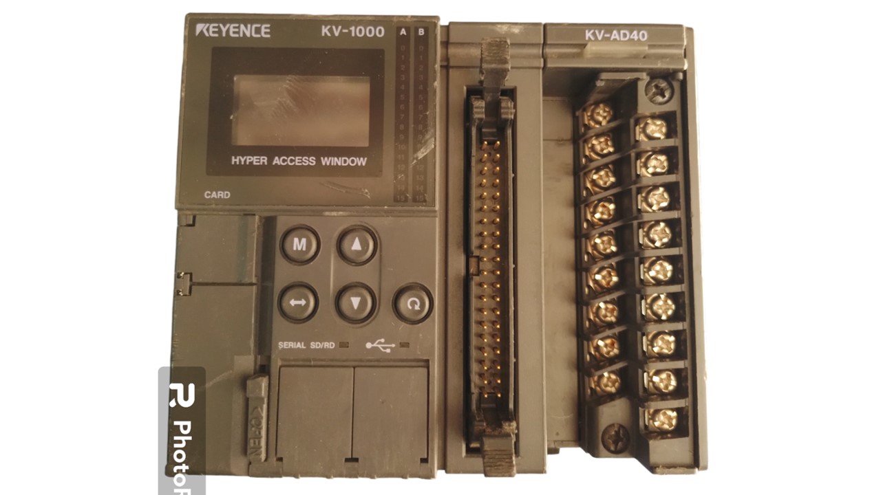 KEYENCE CPU Unit KV-1000 with built in serial port – Industrial Automations