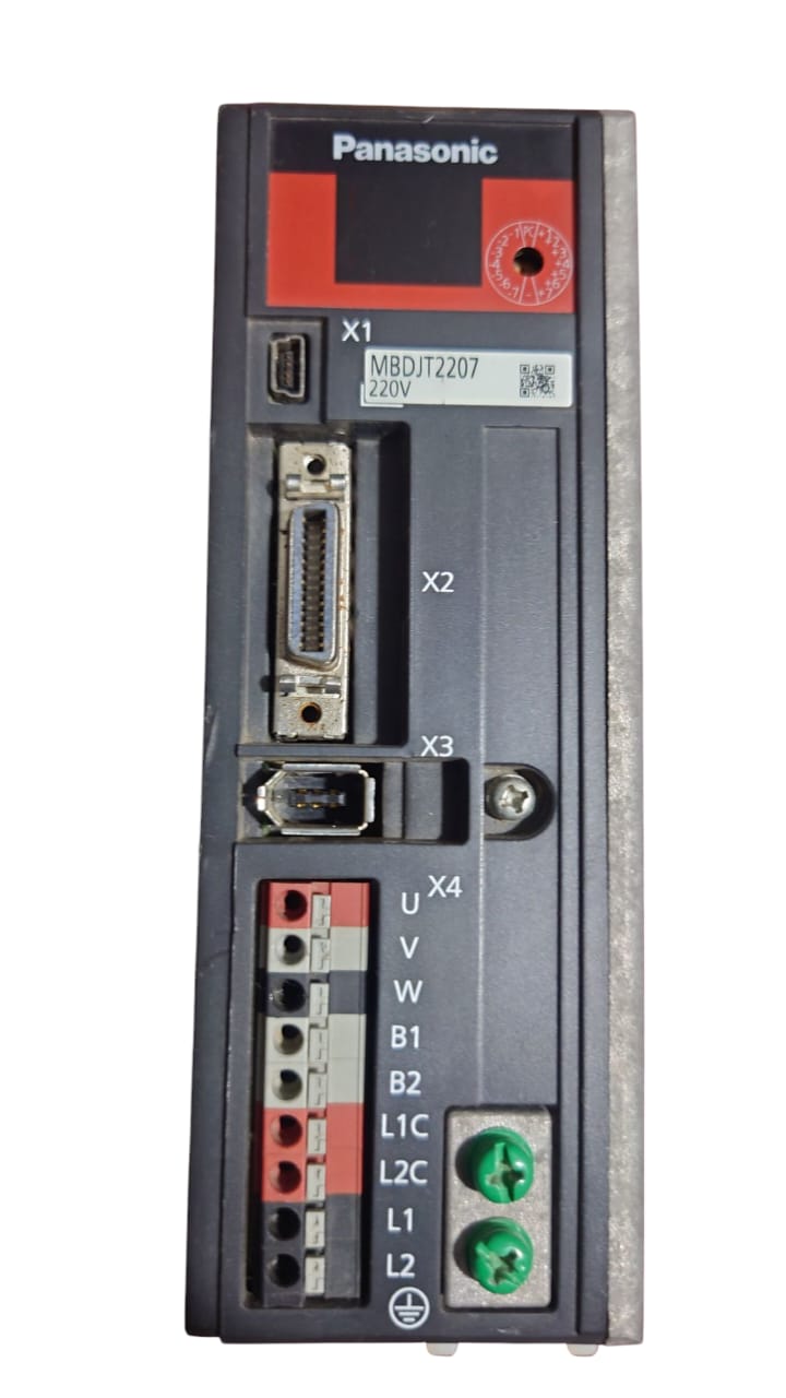 PANASONIC MBDJT2207 220V AC SERVO DRIVE 200W – Industrial Automations