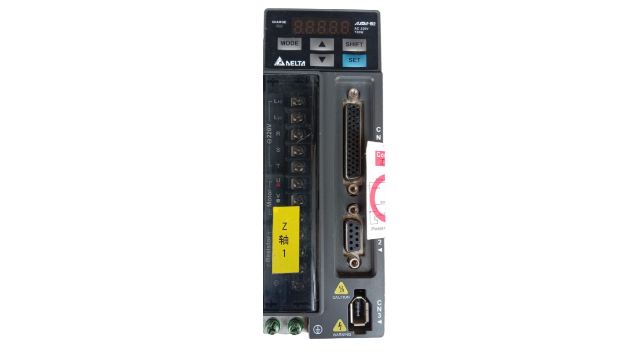 Delta ASDA-B2 AC Servo Drive, specifically the 750W, 220V model ...