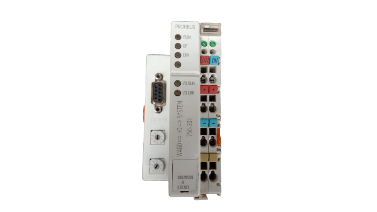 WAGO 750-303 PROFIBUS DP/FMS Fieldbus Coupler – Industrial Automations